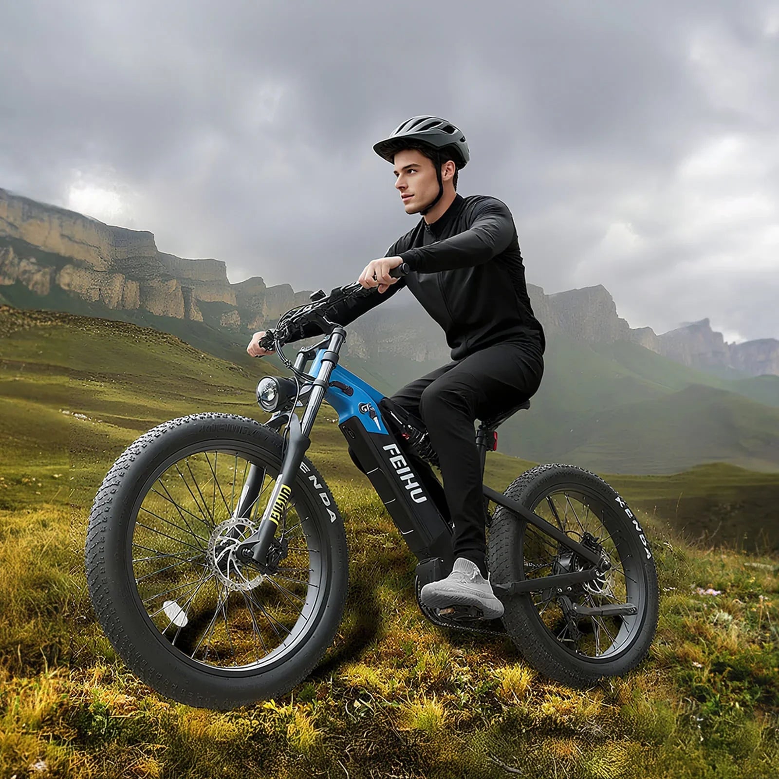 Conquer Any Trail with the Feihu 750W Electric Mountain Bike – Feihu Bike